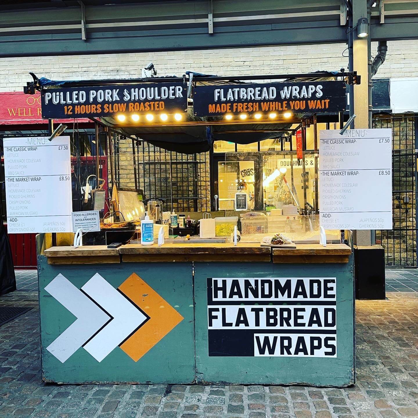 Market Wraps - Greenwich Market